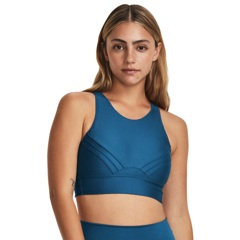 UA BRA INFINITY PINTUCK MID