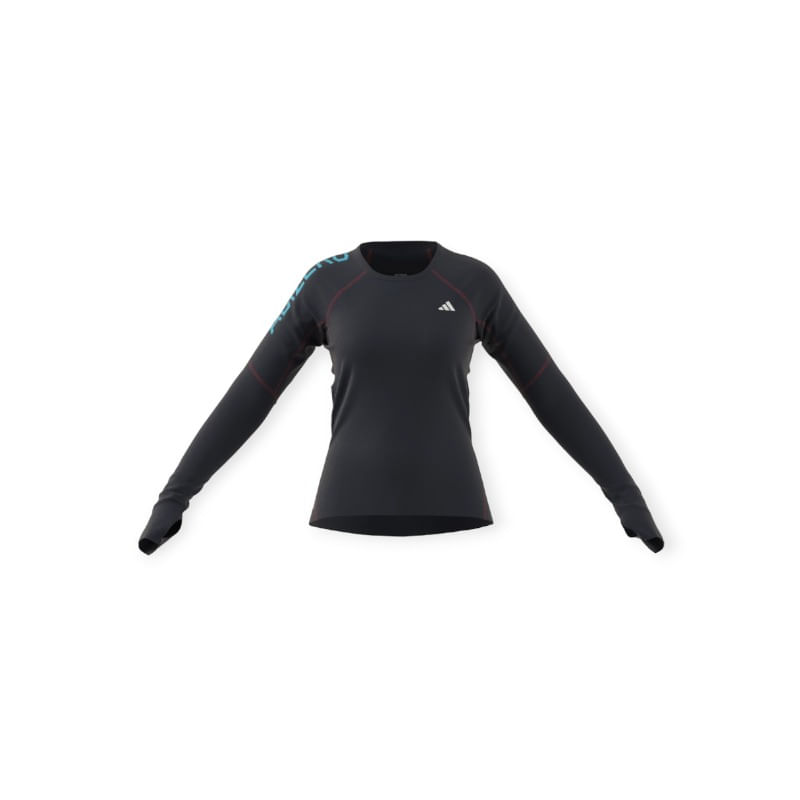 ADIDAS POLERA AZ L LS W