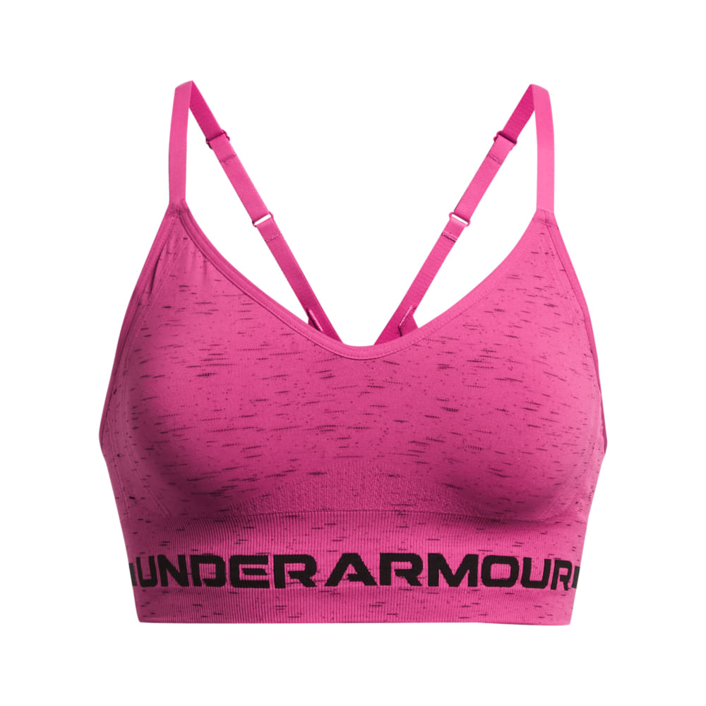 UA BRA SEAMLESS LOW LONG HTR BRA