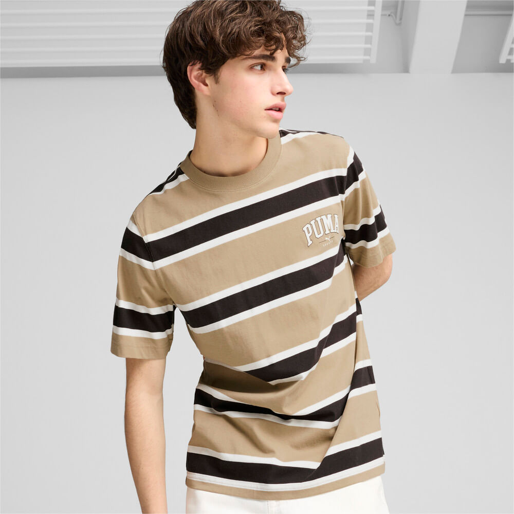 PUMA POLERA PUMA SQUAD STRIPE AOP TEE